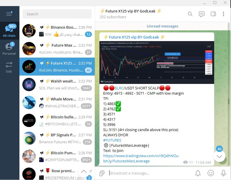 Front Page - Crypto Signal Leaks by Godleak - Predictum & GGshot crypto ...